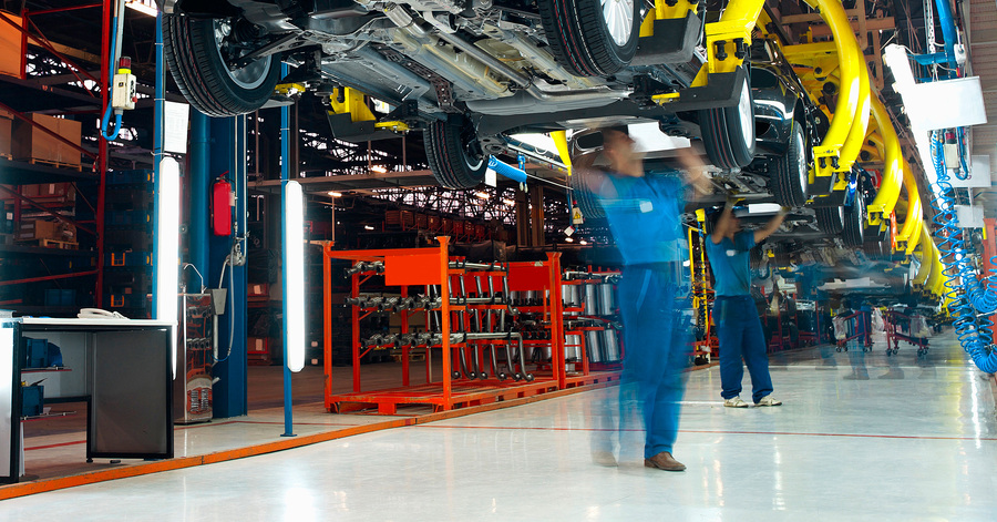 Die Verflechtungen in den Lieferketten der Automobilbranche sind ...